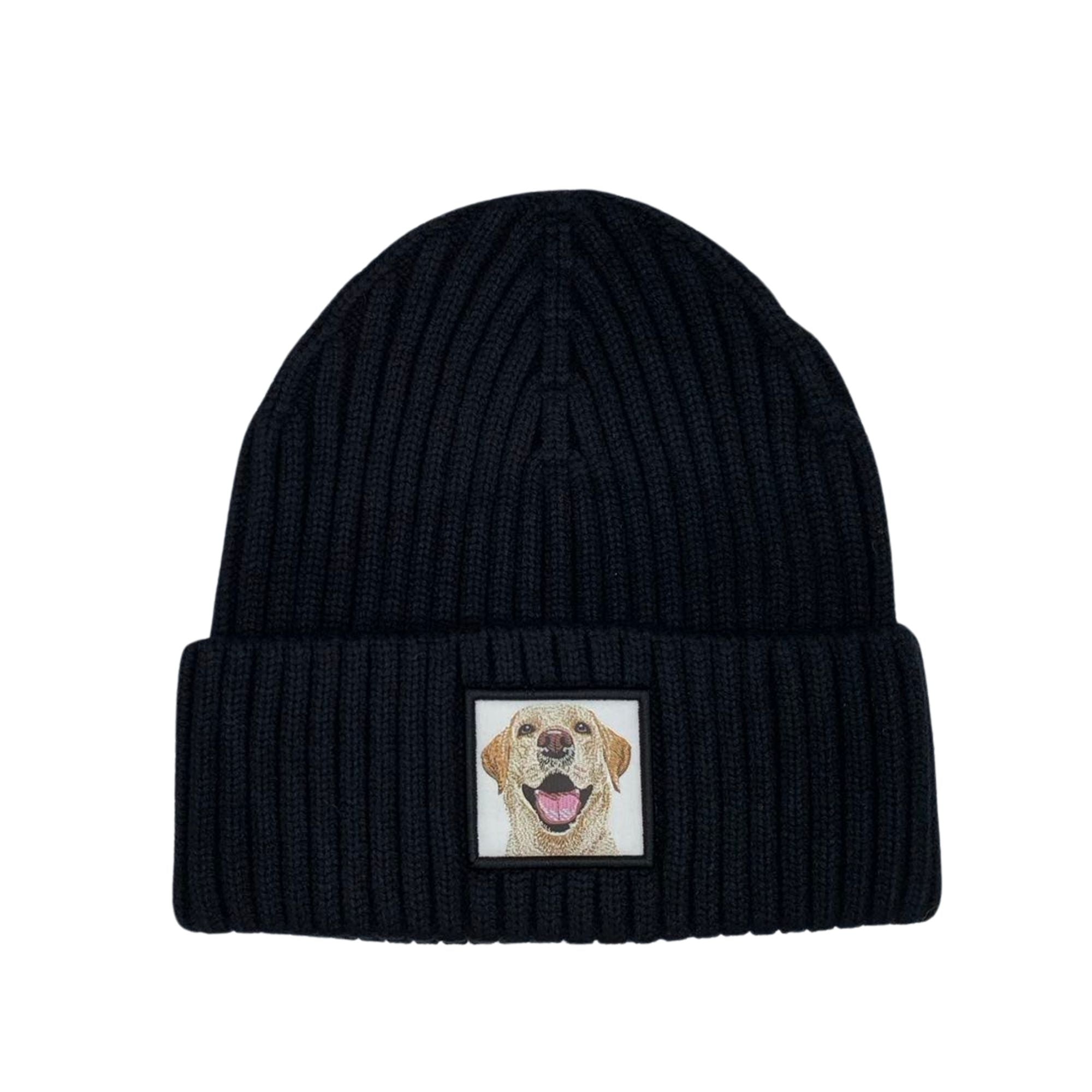 Lab Patch Beanie – The Hat Bazaar