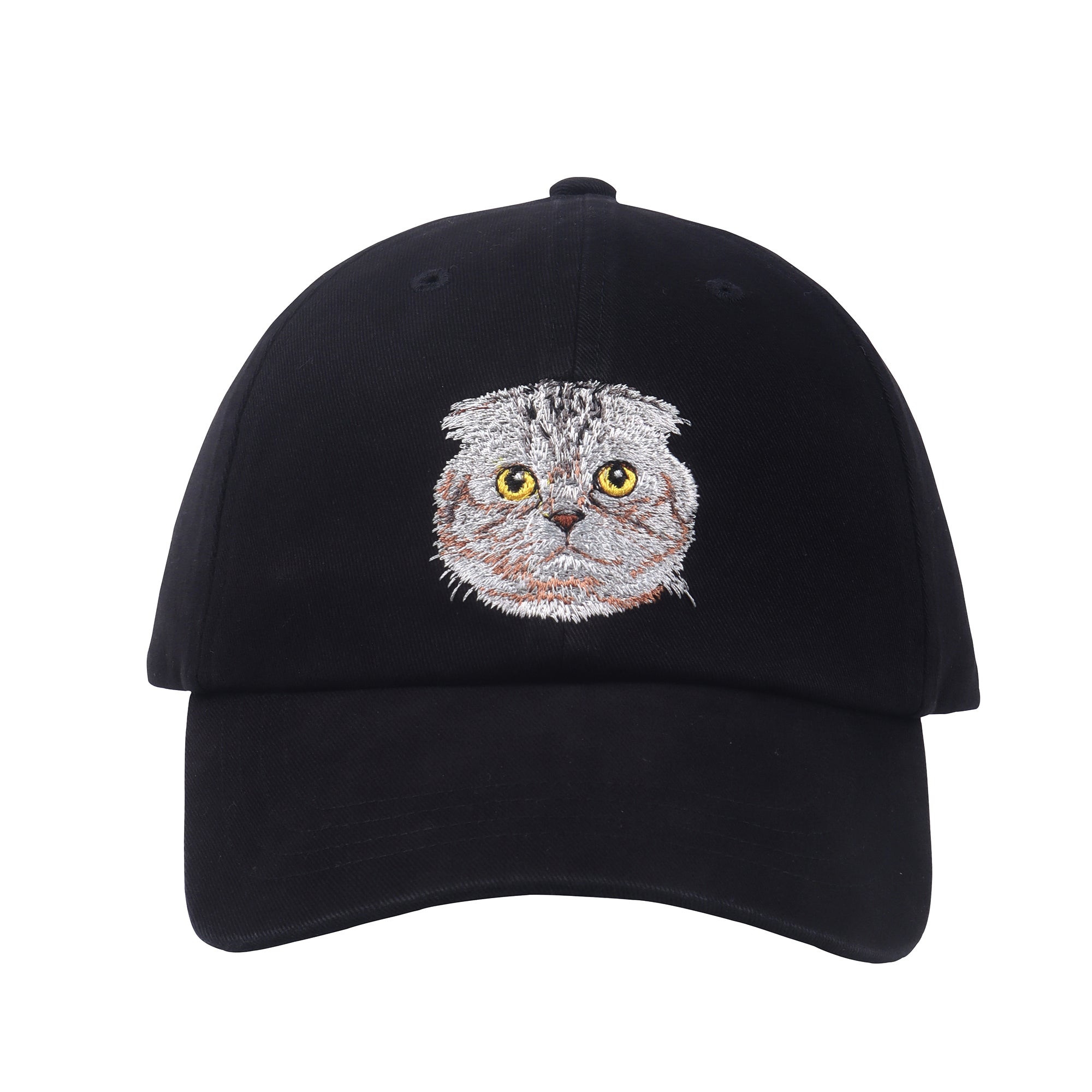 Scottish Fold Cat Baseball Cap – The Hat Bazaar