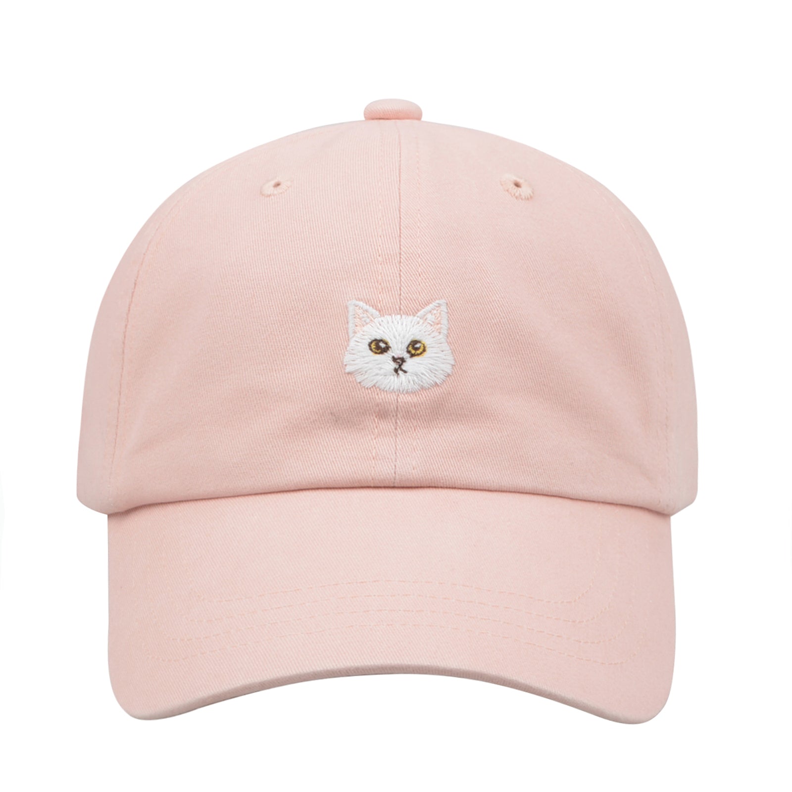 White Cat Baseball Cap – The Hat Bazaar